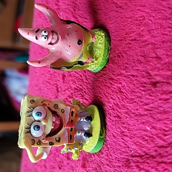 Toys | Spongebob And Patrick Mini Figurines | Poshmark